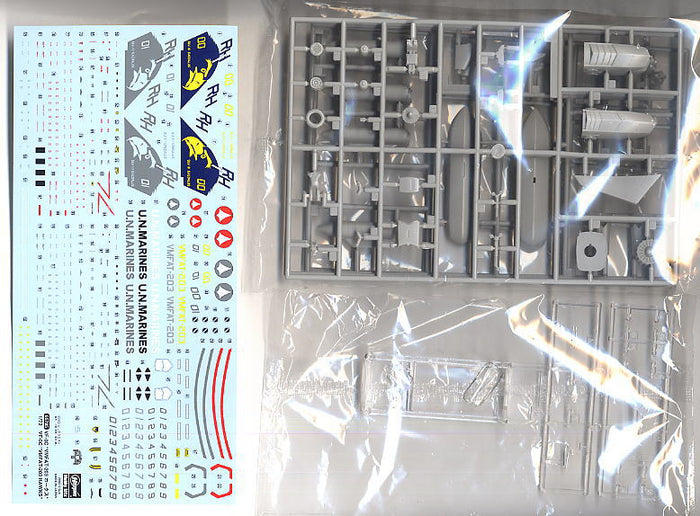 Hasegawa | Macross Zero VF-0C VMFAT-203 “Hawks” 1:72 Scale Model Kit ...