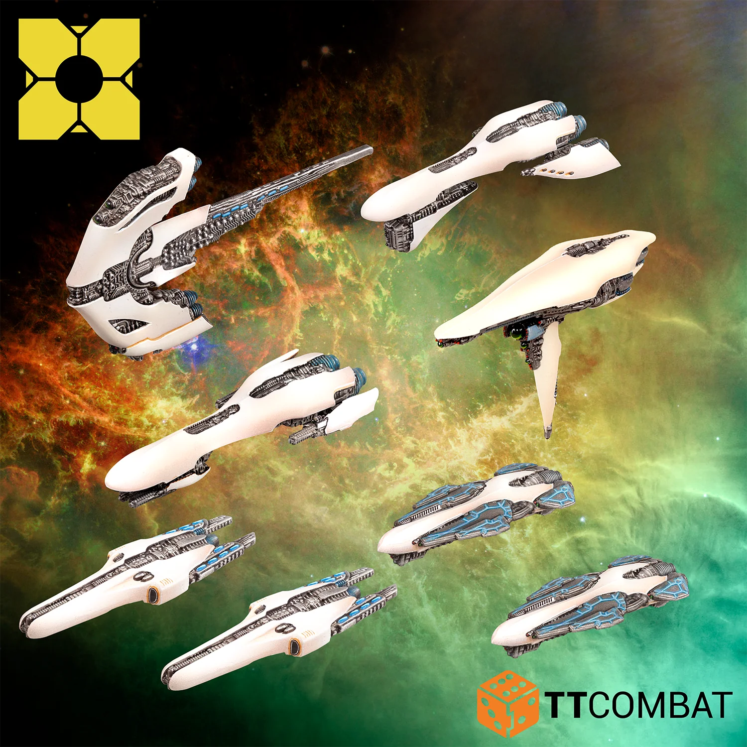 TTCombat | Dropfleet Commander PHR Light Ships | Bellford Toys And Hobbies