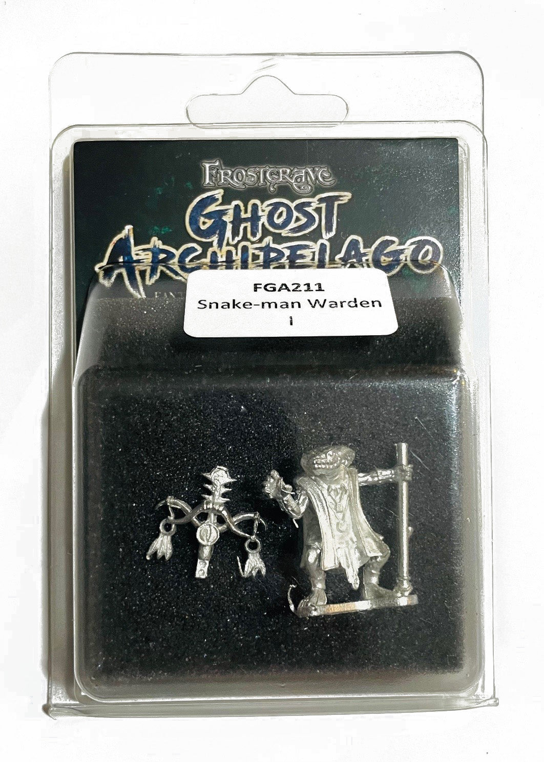 North Star Figures | Frostgrave Ghost Archipelago Snake-man Warden I ...