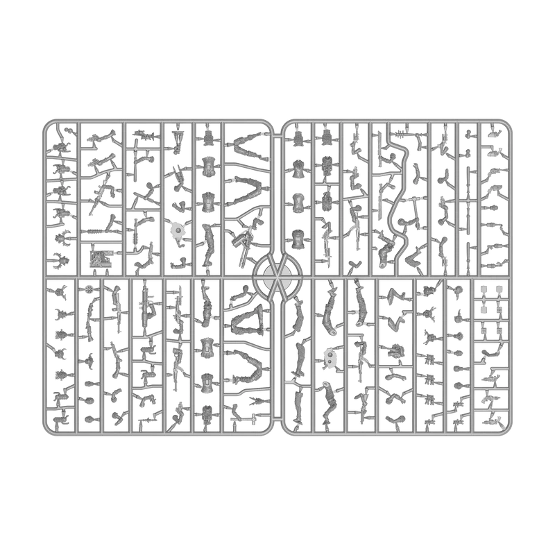 Modiphius Fallout: Miniatures - Raiders: The Pack | 10 Figure Multi ...