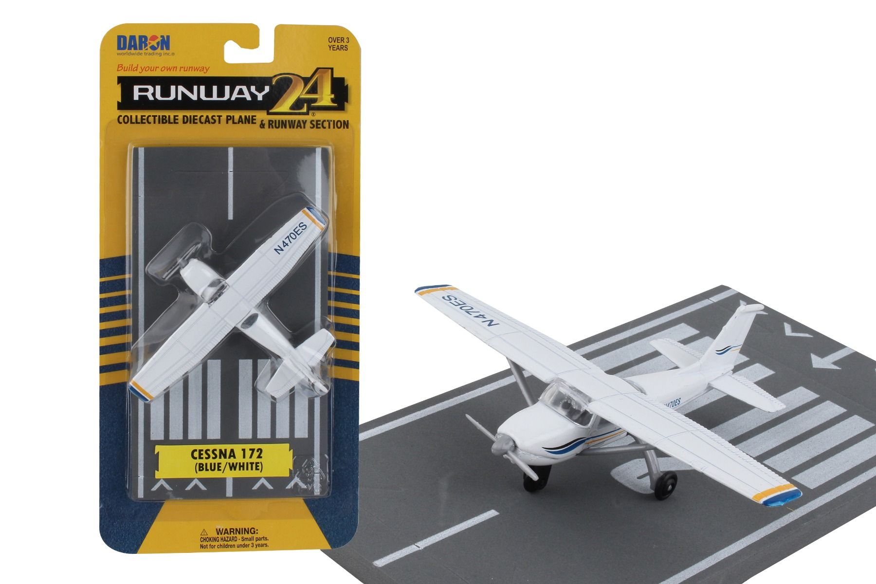 Daron | Cessna 172 Skyhawk Diecast Aircraft Toy | Bellford Toys And Hobbies