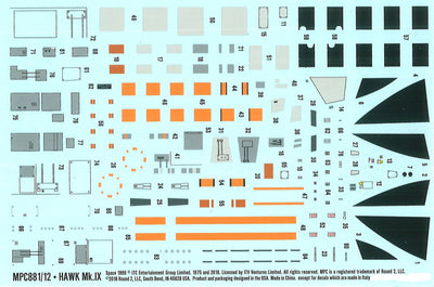 MPC | Space 1999 Hawk Mark IX 1/72Scale Model Kit | Bellford Toys And ...