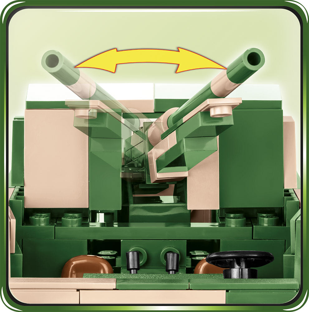 Cobi | M3 Gun Motor Carriage 576 Piece Block Kit | Bellford Toys And ...