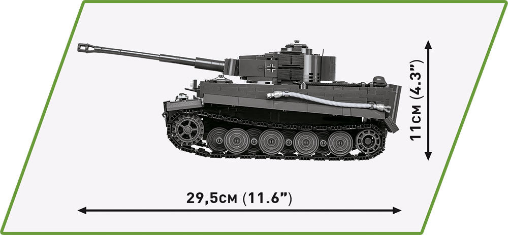 Cobi | Tiger I German Heavy Tank, 800Piece Block Kit | Bellford Toys ...
