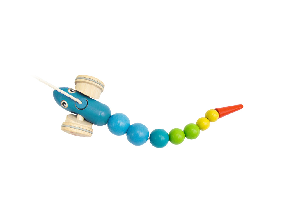 Plan Toys | Pull-Along Snake | Bellford Toys And Hobbies