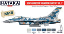 Hataka Hobby | USAF Aggressor Squadron Paint Set Vol. 2, Red Line ...