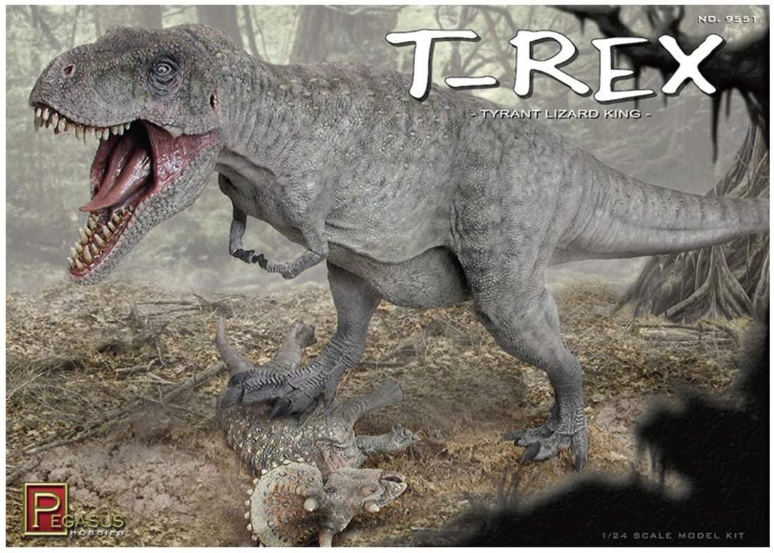 Pegasus Hobbies | Tyrannosaurus Rex (T-Rex) 1/32 Scale Model Kit ...