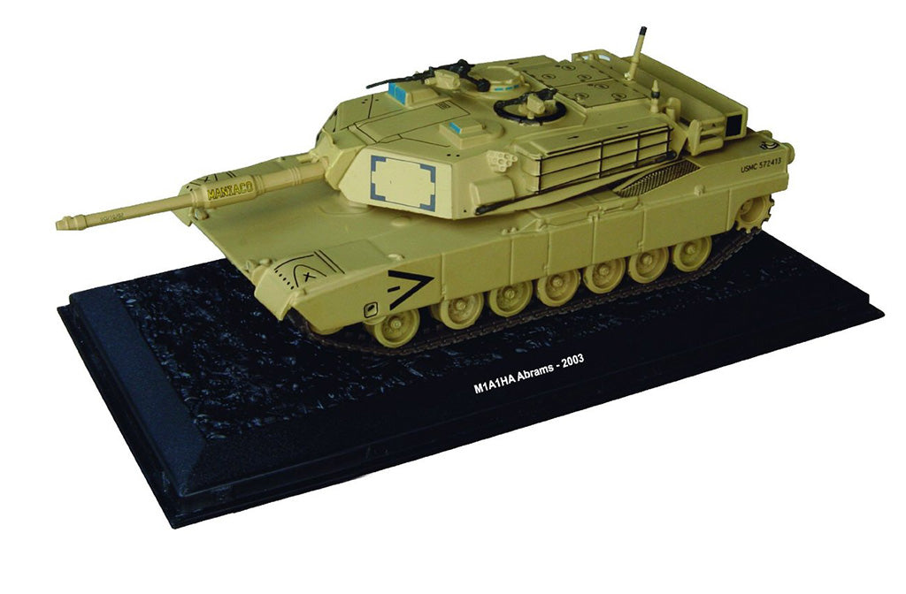 Amercom | M1A1HA Abrams Tank USMC 2003 1/72 Scale | Bellford Toys And ...