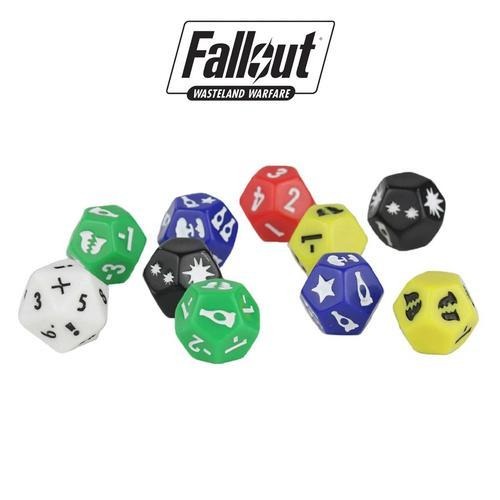 Modiphius Entertainment | Fallout Wasteland Warfare Extra Tabletop Dice ...