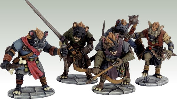 North Star Figures | Frostgrave Gnolls, 28 mm Scale Model Plastic ...