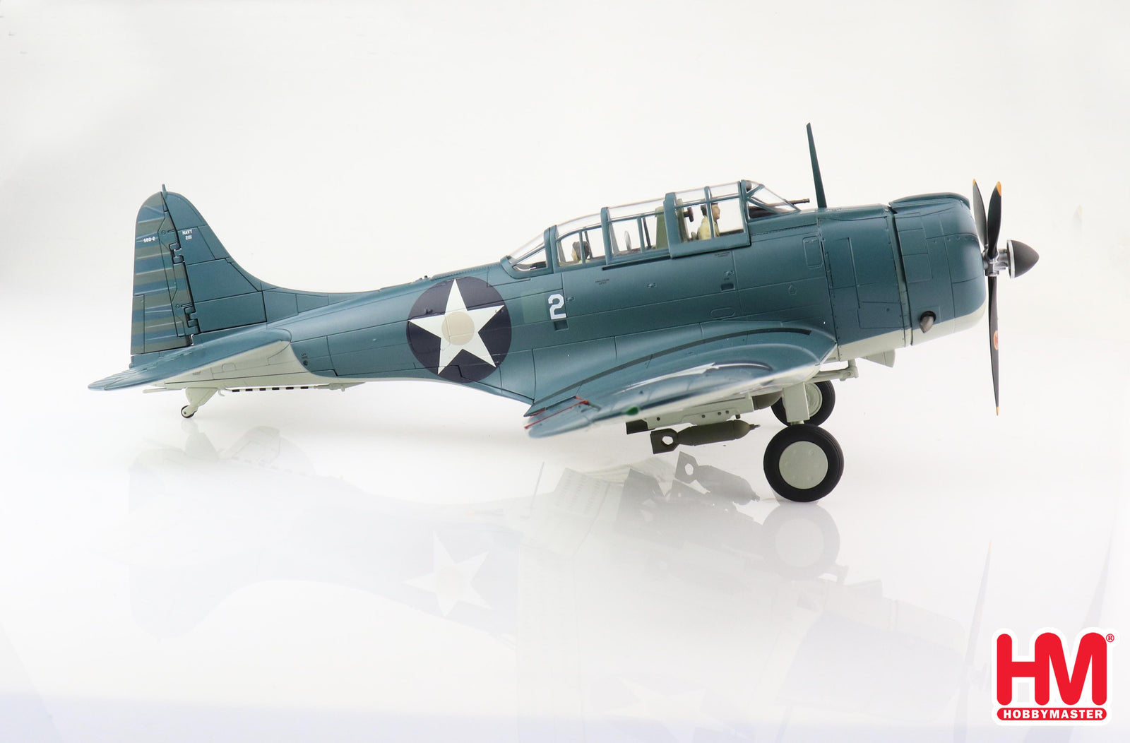 Hobby Master | Douglas SBD-2 Dauntless, VMSB-241 “Battle of Midway” 1942, 1/32 Scale Diecast ...