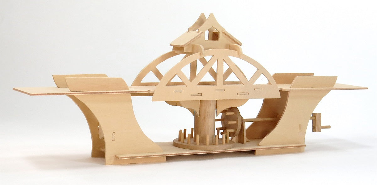 Pathfinders Design | Swing Bridge Wooden Kit | Bellford Toys And Hobbies