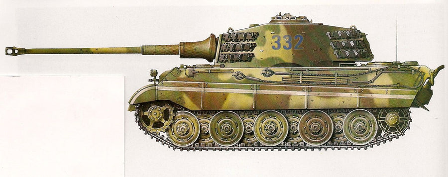 Amercom | Tiger II 1944 1/72 Scale Model | Bellford Toys And Hobbies