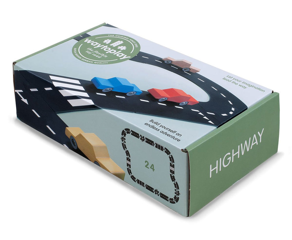 Waytoplay Toys | Highway 24 Piece Flexible Toy Road | Bellford Toys And ...