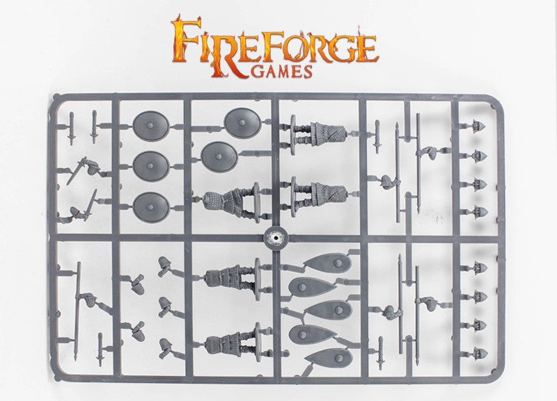 Fireforge Games | Byzantine Spearmen 9th - 11th Century, 28mm Model ...