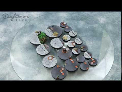 Micro Art Studio | Infinity Urban Base, Round 55mm (1) Miniature Game ...