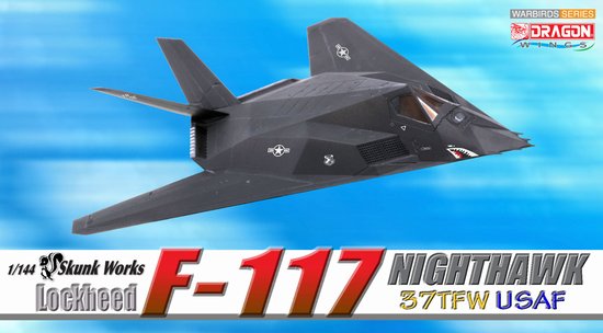 Dragon Models Limited | Lockheed Martin F-117 Nighthawk 37th TFW 1/144 ...