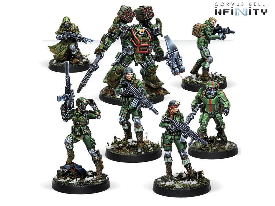 Corvus Belli | Infinity Operation Coldfront Battle Pack | Bellford Toys ...