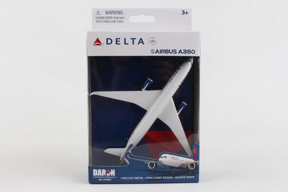 Daron | Airbus A350 Delta Airlines Diecast Aircraft Toy | Bellford Toys ...