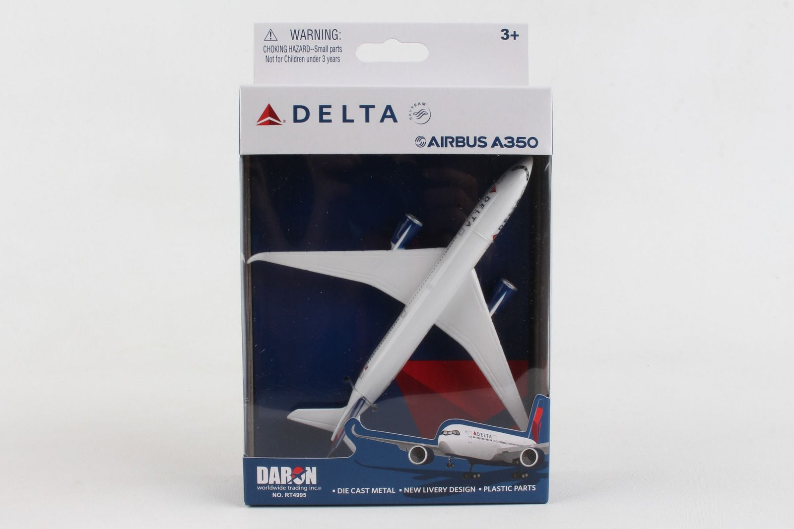 Daron | Airbus A350 Delta Airlines Diecast Aircraft Toy | Bellford Toys ...