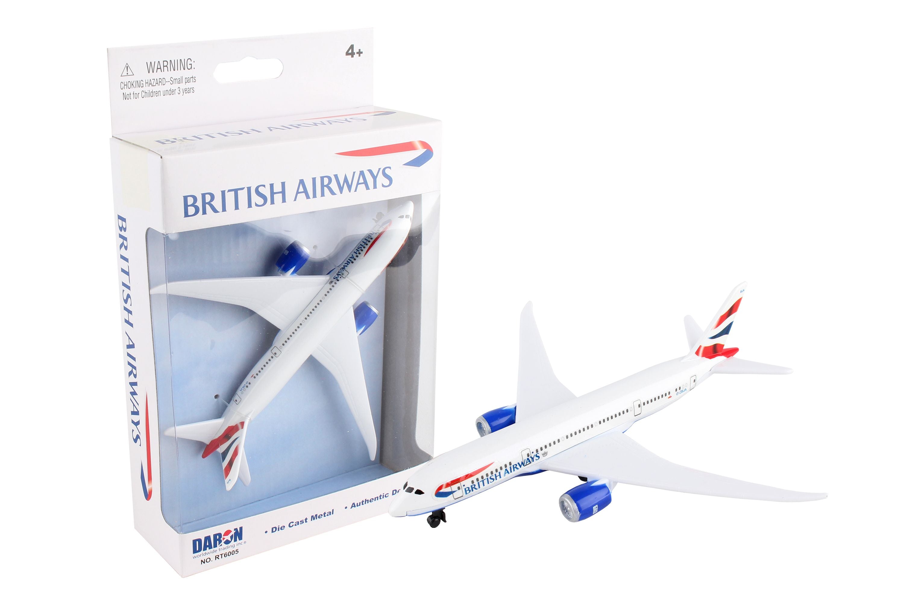 Daron | Boeing 787 British Airways Diecast Aircraft Toy | Bellford Toys ...
