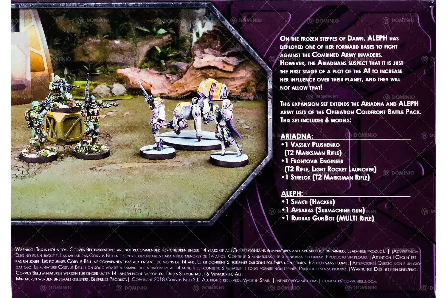 Corvus Belli | Infinity Beyond Coldfront Expansion Pack | Bellford Toys ...