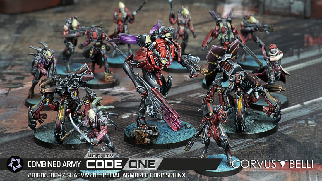 Corvus Belli | Infinity CodeOne Combined Army Shasvastii Special ...