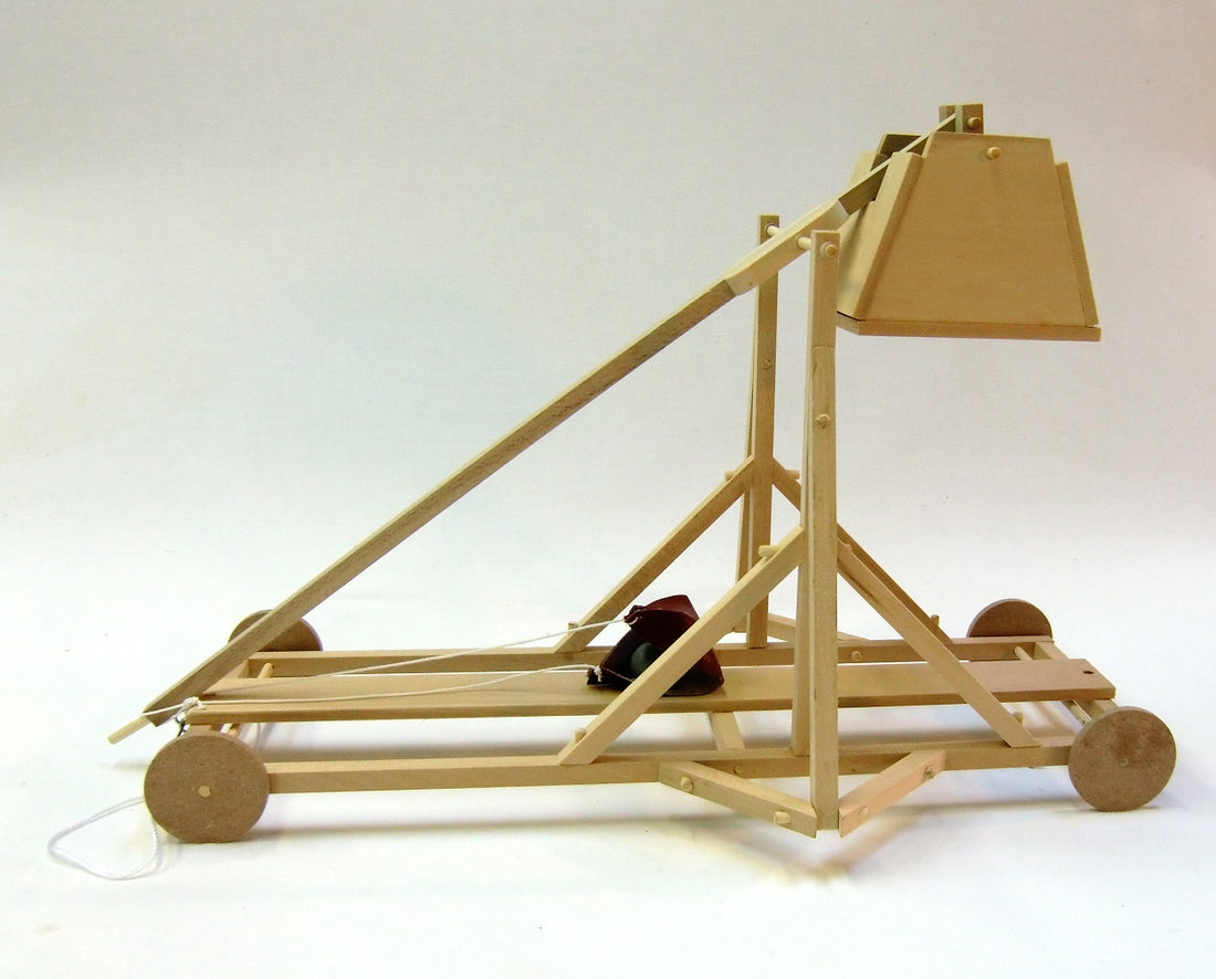 Pathfinders Design | Medieval Trebuchet Wooden Kit | Bellford Toys And ...