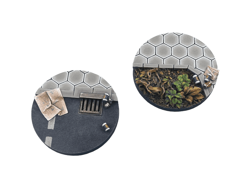 Micro Art Studio | Infinity Urban Base, Round 55mm (1) Miniature Game ...