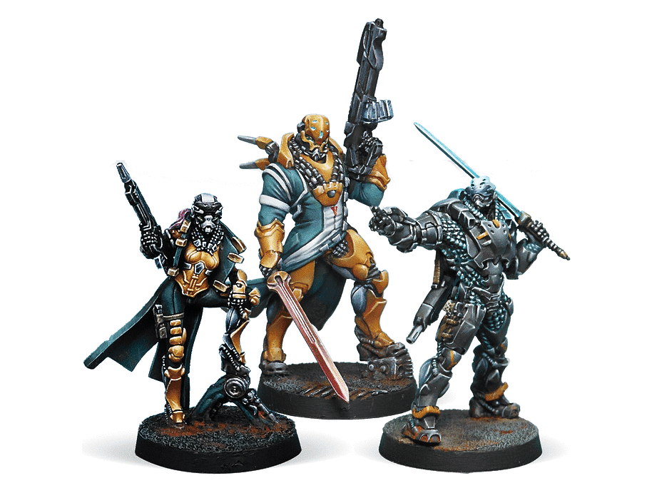 Corvus Belli | Infinity CodeOne Yu Jing Booster Pack Alpha Game Figures ...